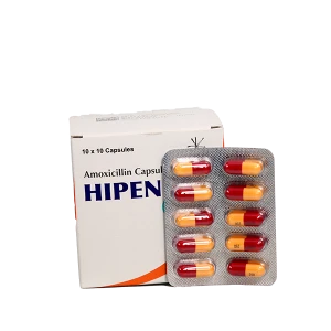 HIPEN Amoxycillin Capsules B.P 250mg | BriskMed