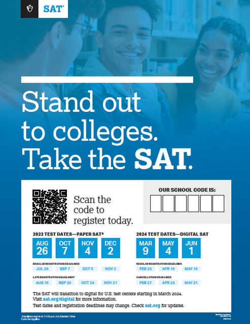 SAT/ACT Test Dates | Legacy