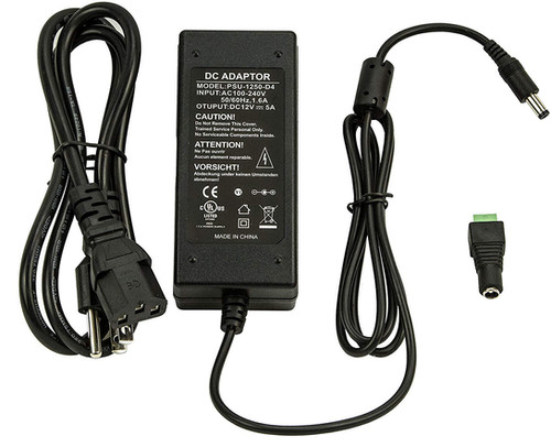 12V 5 Amp Power Supply For Security CCTV System UL Listed | InstallerCCTV