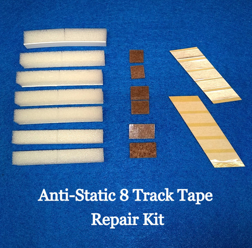 8 Track Tape Repair Kit, Anti Static Pads | 8trackavenue