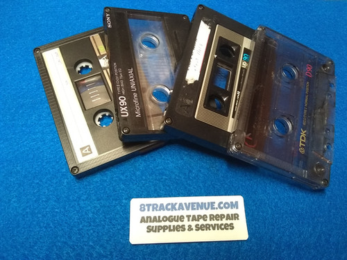 Empty Cassette Tape Shells, Used | 8trackavenue