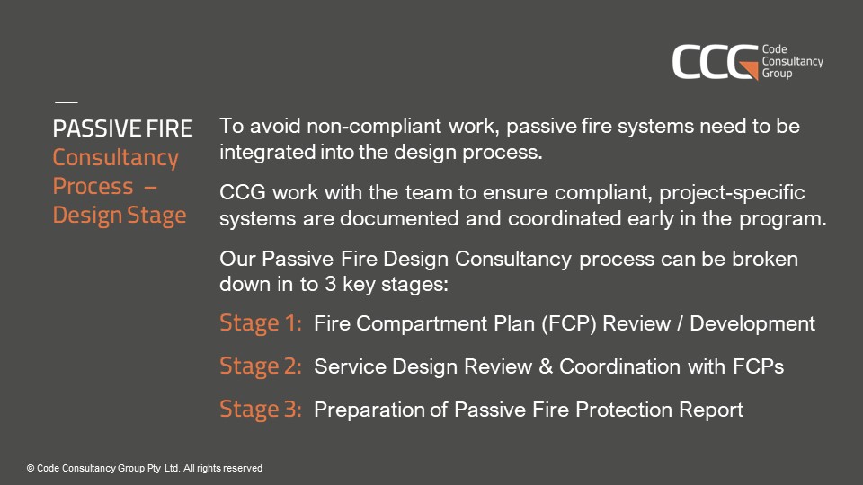 What is Passive Fire Design Consultancy?
