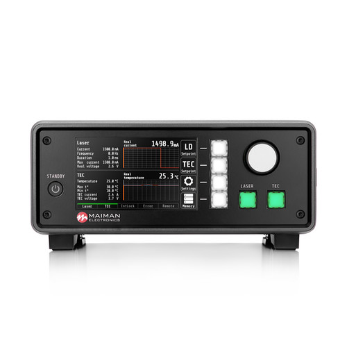 Benchtop Laser Diode/TEC Controller up to 3000 mA MBL1500B/MBL3000B v0 ...