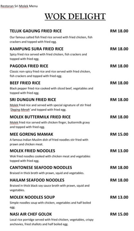 MENU | PAKEJ TEAM BUILDING