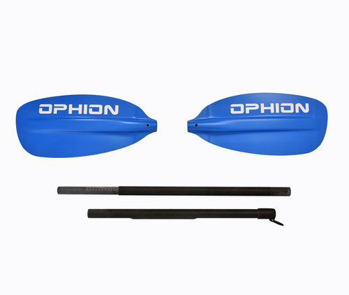 KATANA GLASS PACKRAFT PADDLE WITH ADJUSTABLE SPLIT SYSTEM ON GLASS ...