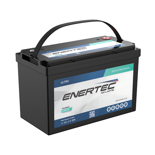 ENERTEC 12.8V 80AH LITHIUM BATTERY | Green and Me
