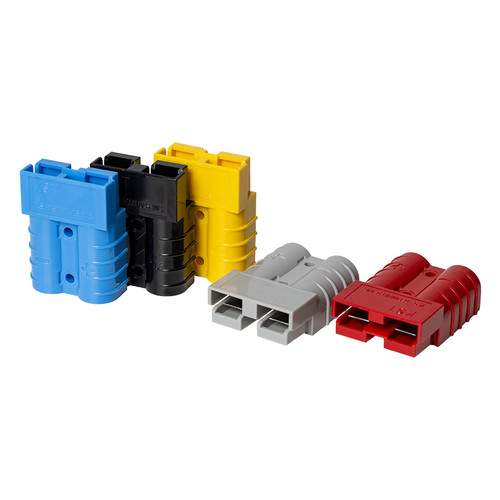 50 AMP COUPLER RED (INCLUDES TERMINALS) | Green and Me
