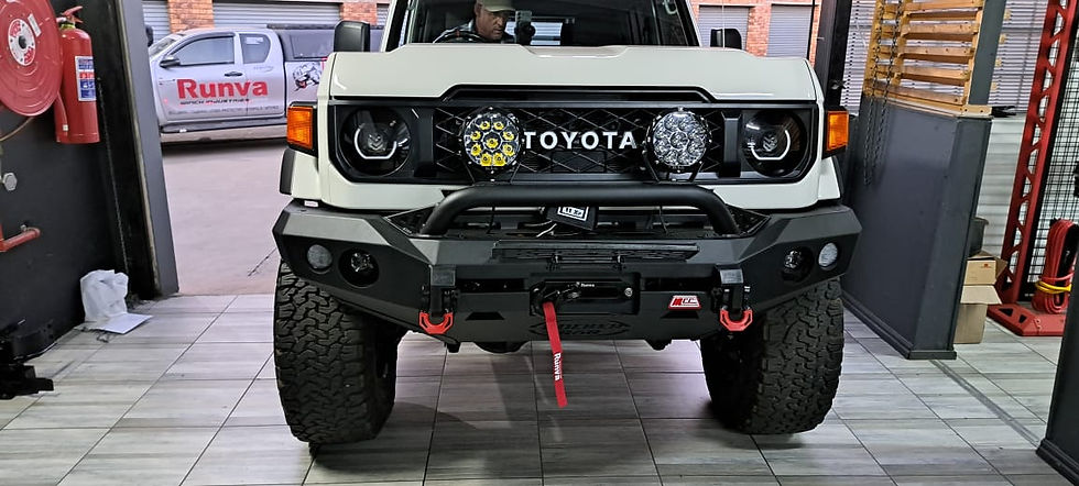 LANDCRUISER 70/79 2007/2024 BULLBAR | Green and Me