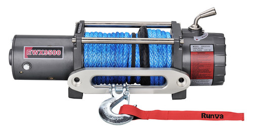 Runva EWX9500 12V with Synthetic Rope | Altitude Off Road