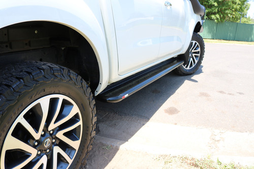 Rockslider Side Steps To Suit Nissan Navara NP300 D23 2015+ | Altitude ...