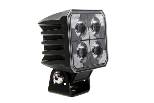 LED SQUARE WORKLAMP SPOT BEAM 10 Deg 9-36V 40W 4 LEDs BLACK | Altitude ...