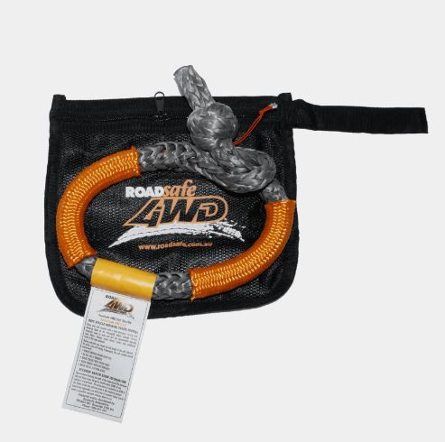 Roadsafe 4WD Soft Shackle (10mm - 9000kgs) with Drying Bag | Altitude ...