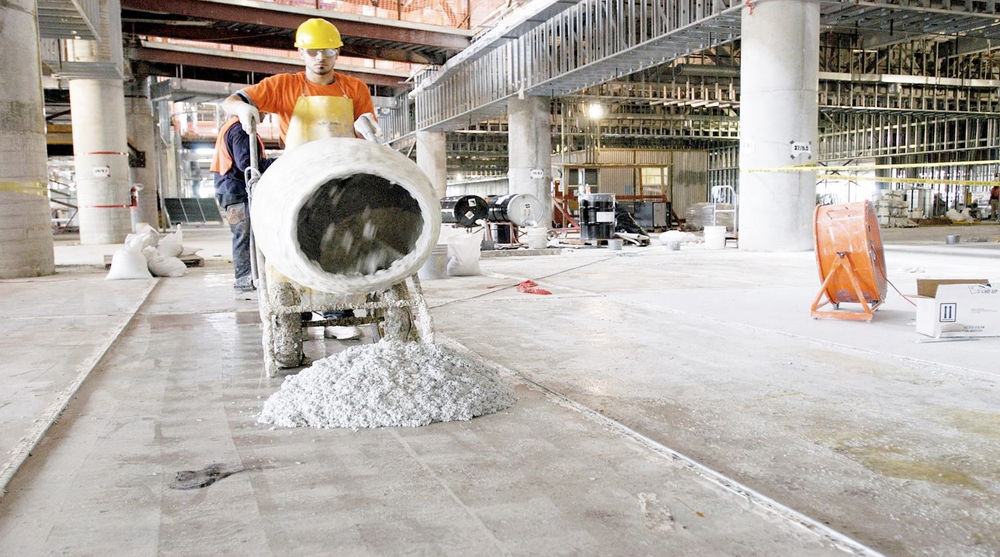 Epoxy Terrazzo System Cross Section