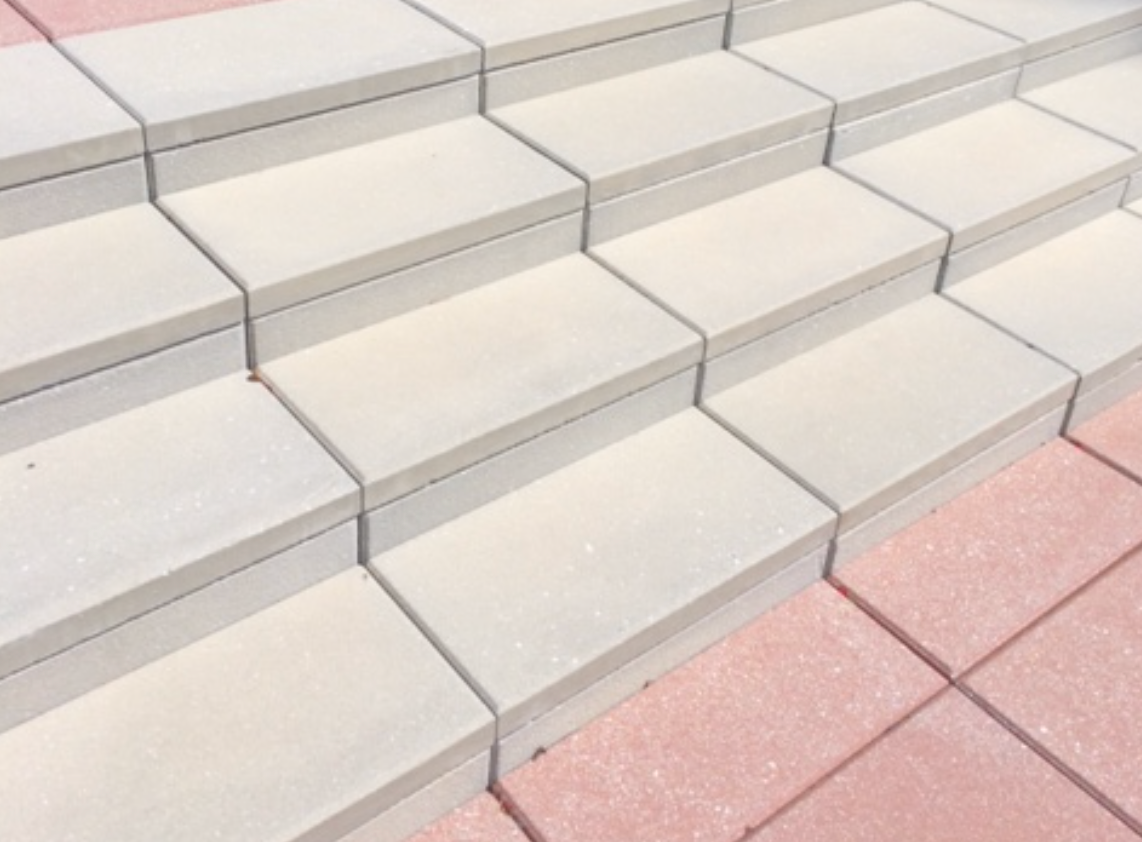 Paver Treads, Precast Concrete Stair Treads, Design, Contractor ...