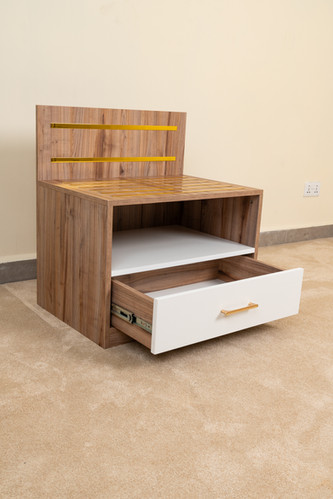 LUGGAGE RACK 1 DRAWER 1 SHELF | Dr.Mattress