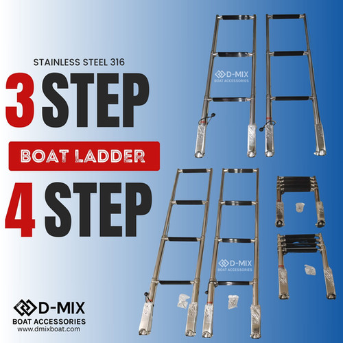 Telescoping Boat Ladder (SS 316) | DMIX WEBSITE