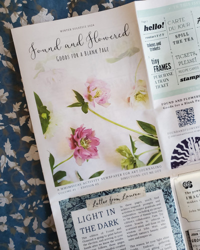 Back Issues - Found and Flowered Newspaper | Found And Flowered