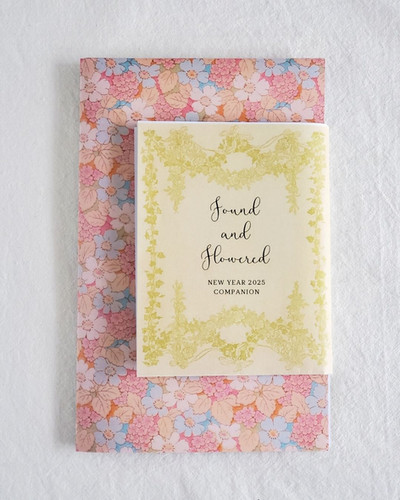 New Year 2025 Journal Companion | Found And Flowered