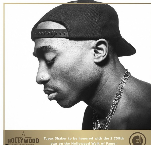 Tupac Shakur to Posthumously Receive Star on Hollywood Walk of Fame