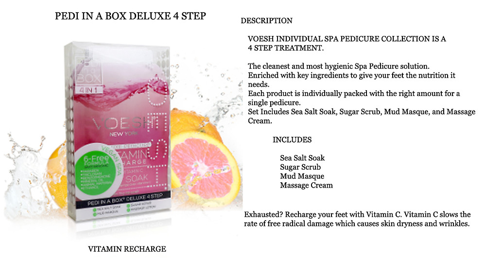 PEDI IN A BOX DELUXE 4 STEPS