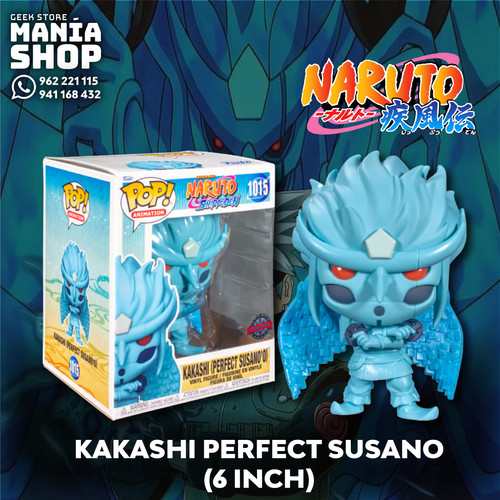 FUNKO POP! SUPER: / NARUTO - Perfect Susanoo Kakashii (LATAM EXCLUSIVE ...