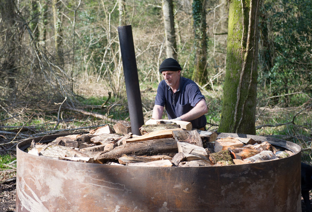 Jim Bettle The Charcoal Maker.