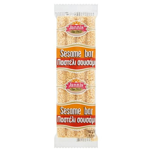 Janis sesame bar (pasteli sousami) 70g bar | EuroGrocery