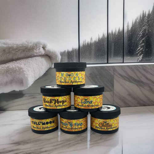 All Natural Raw Sugar Scrub | MoonBees Apothecary