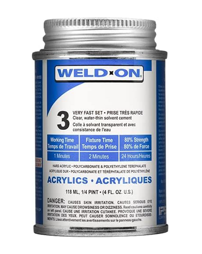IPS Weld-On #3 Clear, 4oz | mobilesolutions