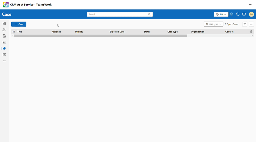 Configuring Case Workflows and Forms in CRM As A Service