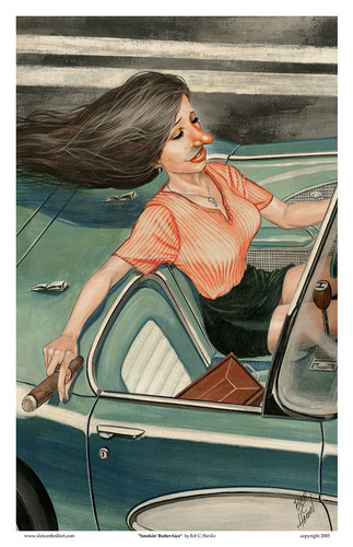 MIGHTY FINE ART "Smokin' Butterface" | HardinWithAnEye