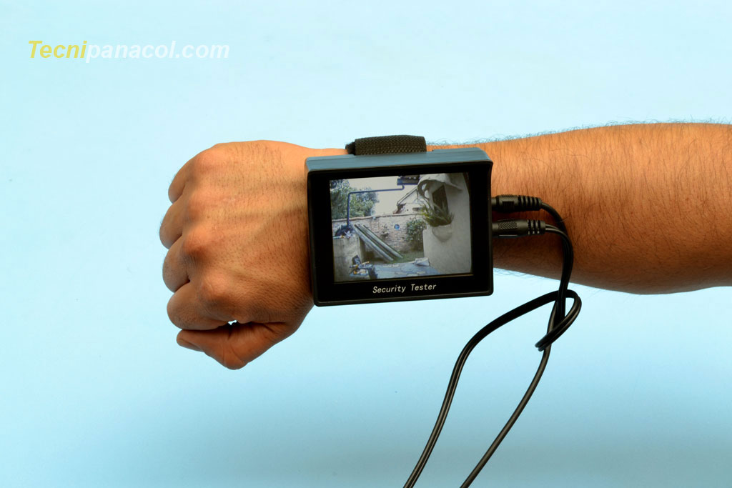 Monitor probador de cámaras | security tester | tester monitor