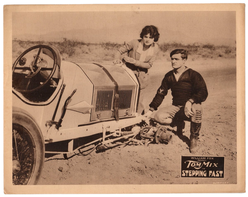STEPPING FAST (1923) US Lobby Card 01 | SilentCinema.com