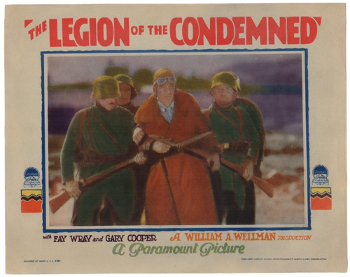 THE LEGION OF THE CONDEMNED (1928) US Lobby Card 02 | SilentCinema.com