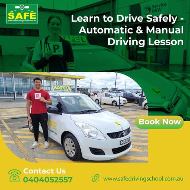 Learn to drive safely - Manual & Automatic Driving Lesson