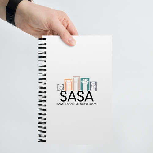 SASA Logo Notebook | Save Ancient Studies
