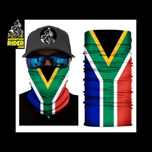 Neck Buff - South Africa Flag | Aussie Adv Rider