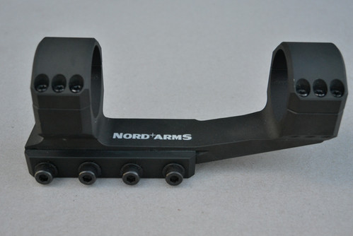 Reach forward 34mm scope mount, low, Pre Angled 12 MIL, built-in level ...
