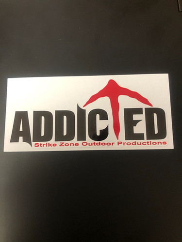 Addicted Decal | Strike Zone Outdoors
