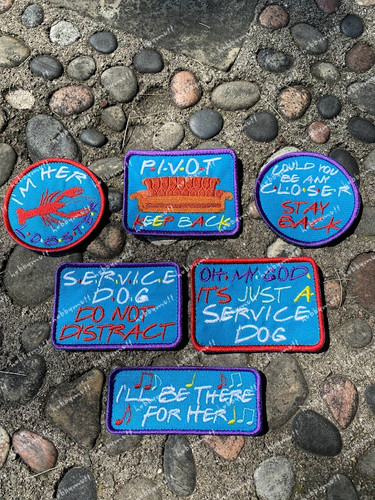 Friends Themed Patches | hobbymutt