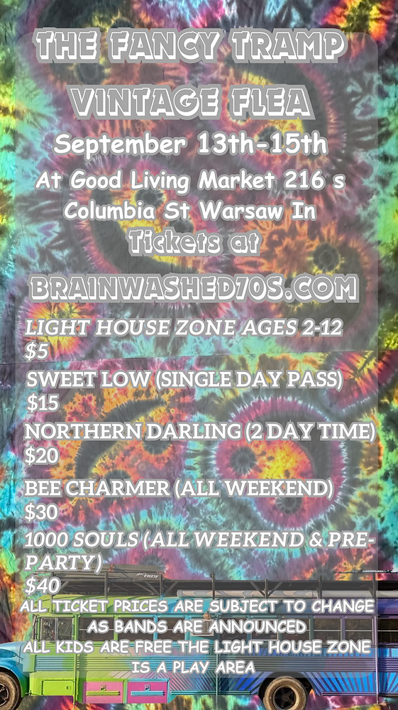 This September coming to Down town WarCity The Fancy Tramp Vintage Flea