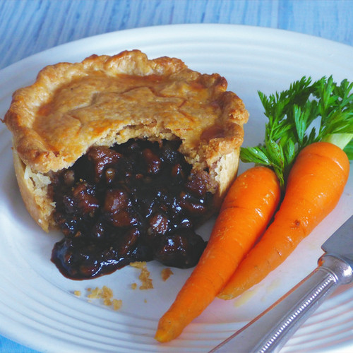 Venison Stout & Chestnut Pie | truly-traceable