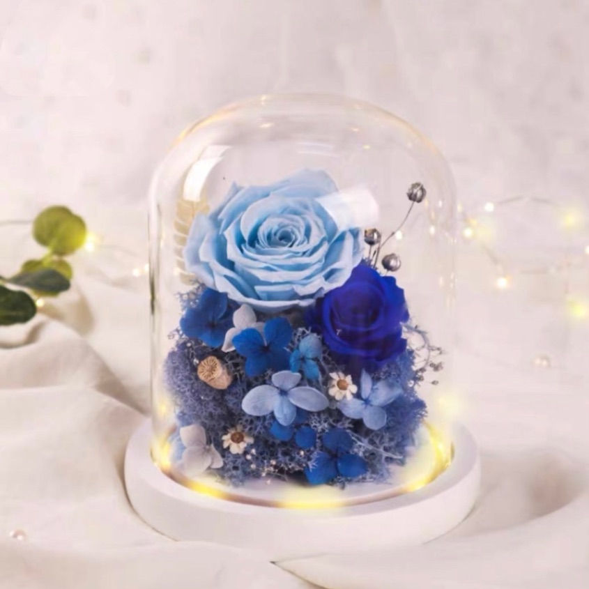 Glass Dome Flowers | THEFLOWERETSG