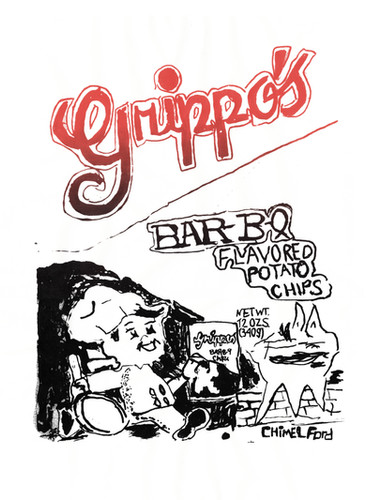 Chimel Ford, Screenprint - Grippo's | calliopearts