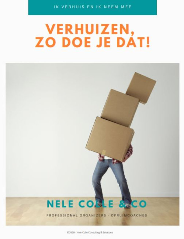 Verhuizen: een praktisch stappenplan! | Nele Colle