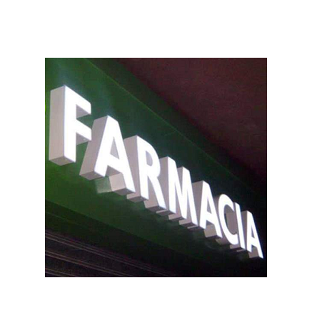 RÓTULO LETRA DE CAJA | jirafa