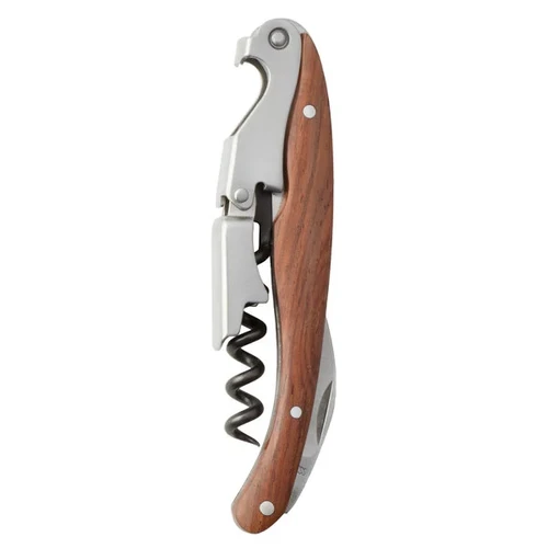Customizable Rosewood Handle Two-Step Corkscrew | Gear Up Nation