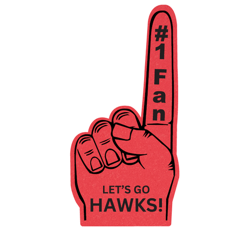 Hawks Foam Finger 18" | Gear Up Nation