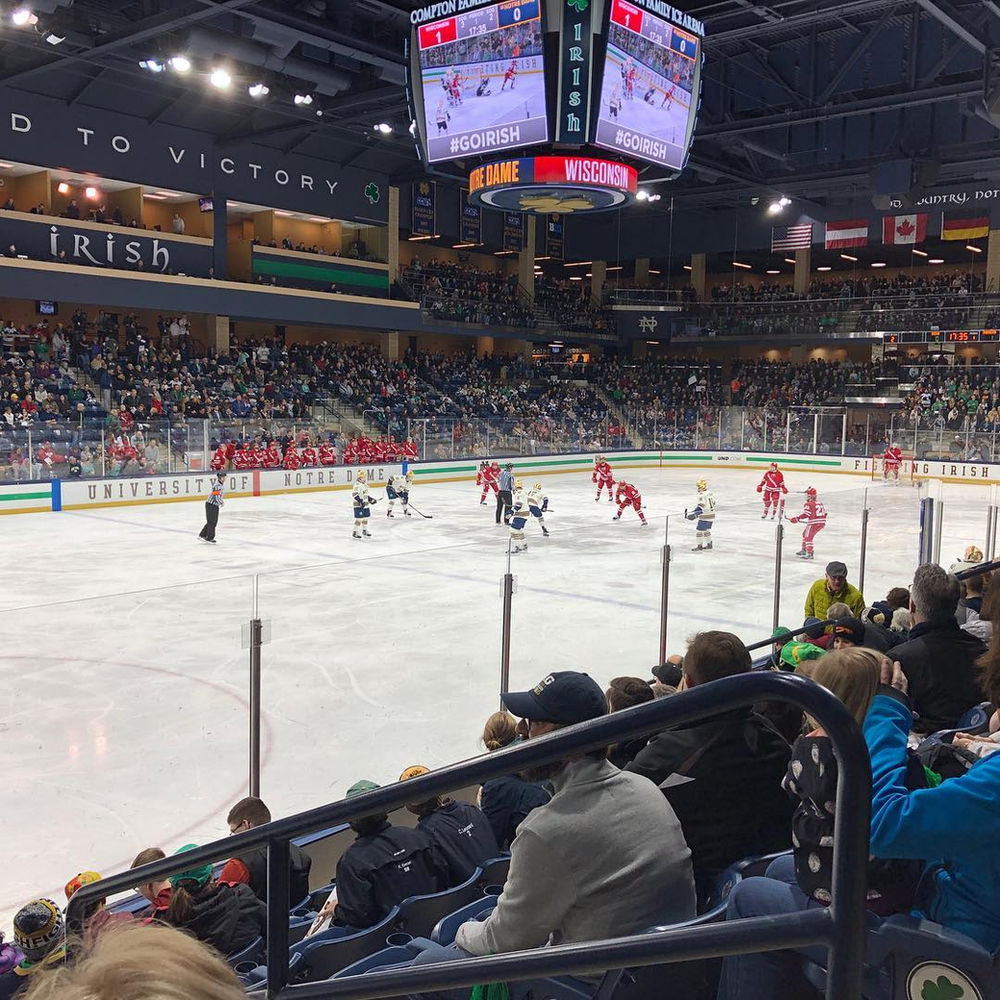 Compton Family Ice Arena - Notre Dame Fighting Irish