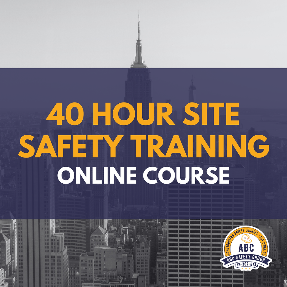 40 Hour SST Bundle | ABC Safety Group | Brooklyn, NY